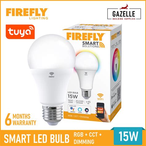 Firefly Smart Solutions Led Bulb Rgb Cct Dimming 15w Tuya