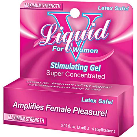 Liquid V Stimulating Gel For Women 0 1 Fl Oz 2 ML Dearlady Us