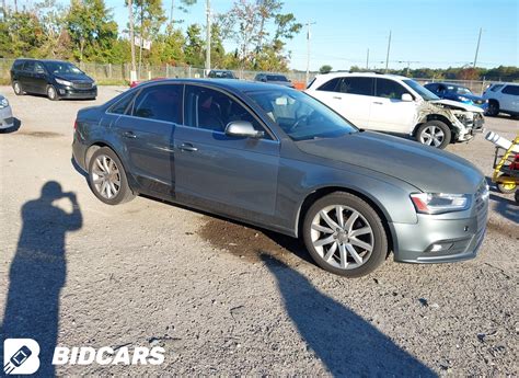 2013 Audi A4 20t Premium Wauafafl4dn049444 Bidcars