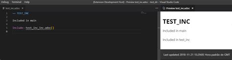 Issue With Include Resolution Issue Asciidoctor Asciidoctor Vscode GitHub