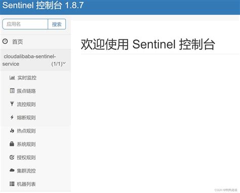 java17 springcloud之sentinel java sentinel csdn博客