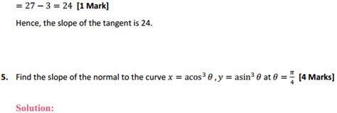 Mp Board Class 12th Maths Solutions Chapter 6 Application Of Derivatives Ex 6 3 Mp Board Solutions