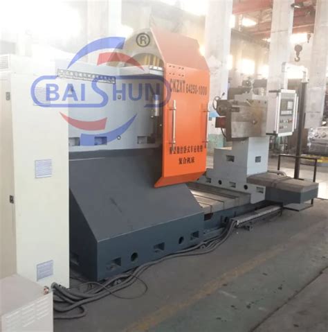 Heavy Duty Engine Turning Cnc Lathe Machine Universal Flange Facing