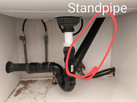Can Standpipe Be At A 45 Rplumbing