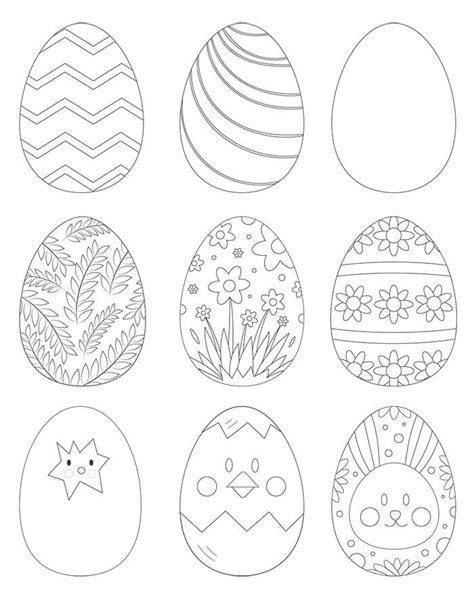 Fise De Colorat Cu Ouă De Paște 1 Descărcați Imprimați Sau Colorați Online Gratuit