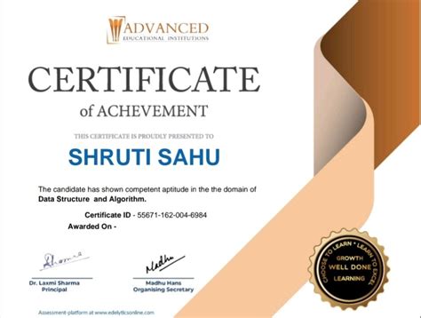 Shruti Sahu On Linkedin Datastructure Algorithm