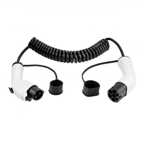 Oem 종류 1이 케이블을 고발하는 2 Ev 케이블 Sae J1772 나선형 전기 자동차를 타이핑합니다