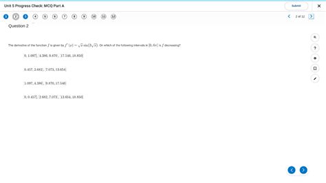 Solved Unit Progress Check MCQ Part A Submit х