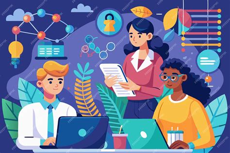 Students Using Ai Algorithms To Analyze Genetic Data Patterns