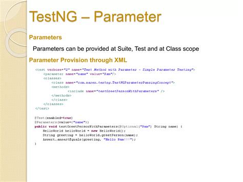 Test Ng Framework Complete Walk Through Pptx Programming Languages Computing Test Ng Framework Complete Walk Through Pptx Programming Languages Computing