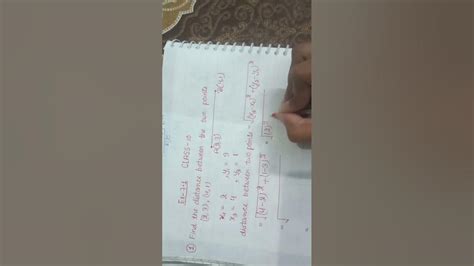 Distancebetweenpoints Distancemeasurement Mathematics Twopoints