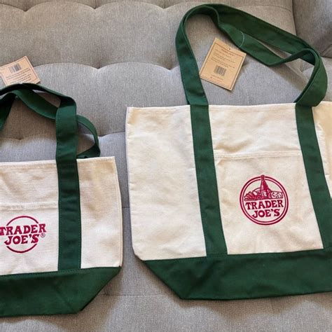 Trader Joes Bags Nwt Trader Joes Tote Bag Set Poshmark