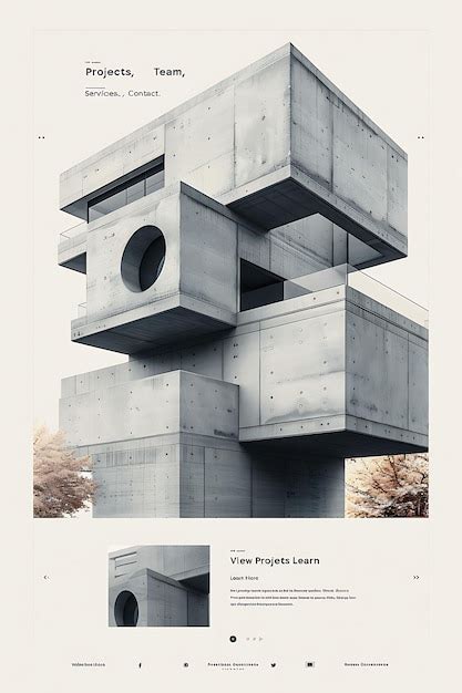 Vertical Split Layout With Parallax Sections Modern Website Autumn Theme Layout Idea Designs