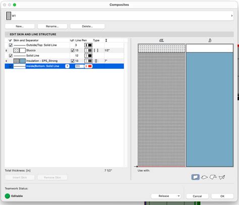 Solved Composite Wall Outside And Inside Lines Not Cont