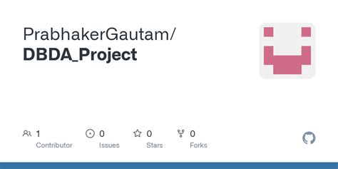 Github Prabhakergautam Dbda Project