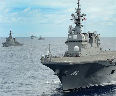 Rimpac 2016 Pacific Military Exercise Anchored Off Hawaii
