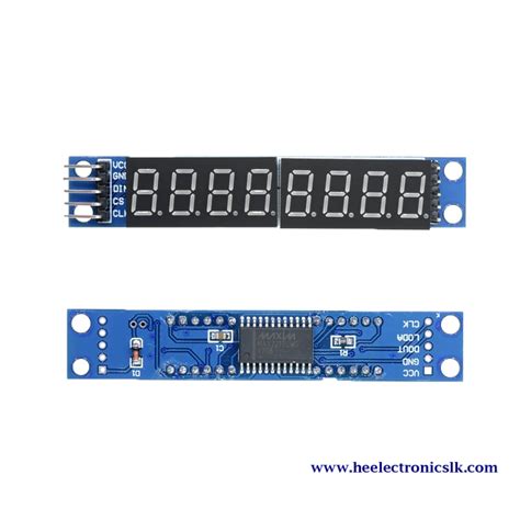 Max7219 Tube Display Module 8 Digit Digital Led Red Hande Electronics