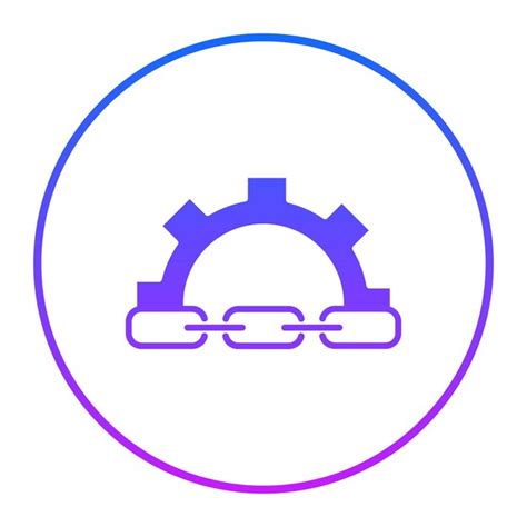 Premium Vector Supply Chain Vector Illustration