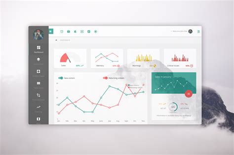 Admin Io AngularJS Dashboard On Behance