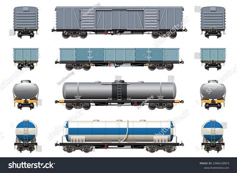Side Of Cargo Train
