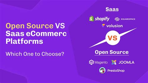 Open Source Vs Saas Ecommerce Platforms 6amtech