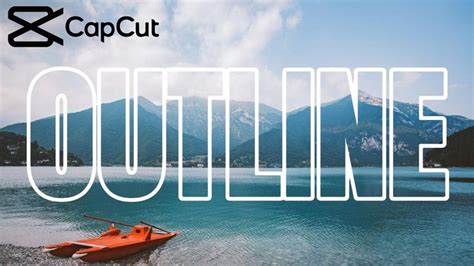 How To Make Outline Text Effect In Capcut Pc Online Easy Tutorial