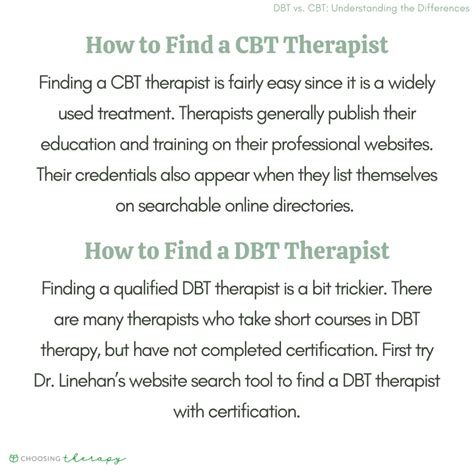 DBT Vs CBT Understanding The Differences
