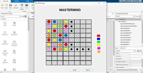 Blog Mastermind Game With App Designer Matlab Helper