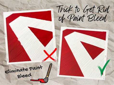 Spray Paint Bleeding At Hilda Connor Blog