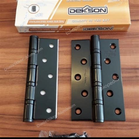 Jual Engsel Dekson Dl 5x3x3 Mm 4bb Bk Black Hinge Dekson Jakarta Barat Duniastikeraluminium