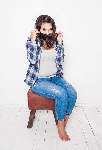 아름 다운 플러스 크기 여자 재미입니다 몸 긍정적인 개념 곡선에 대한 스톡 사진 및 기타 이미지 곡선 과체중 관능 Istock