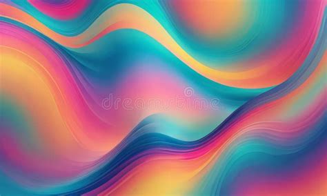 Vibrant Abstract Background Features Swirling Lines In Various Colors Creating Dynamic And
