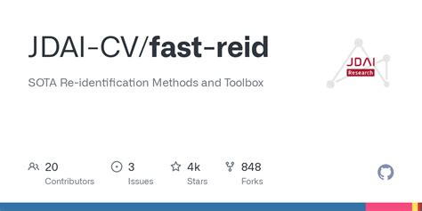 issues · jdai cv fast reid · github