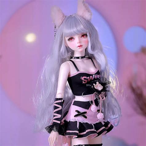1 3 Bjd Doll Fox Costume Designer Makeup Ball Jointed 60cm Doll For