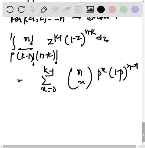 If The Random Variable X Has The Binomial Distribution With Parameters