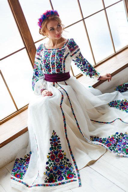 ДИЗАЙНЕРСЬКА ВЕСІЛЬНА СУКНЯ Mexican Dresses Bridal Dresses Colorful Dresses