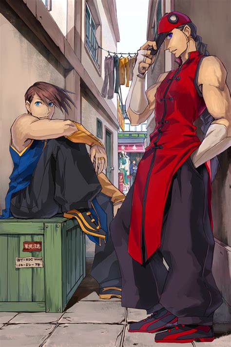 Yun Lee And Yang Lee Street Fighter Drawn By Akito Danbooru