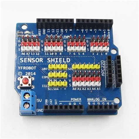 CAPTEUR SHIELD CARTE D Extension Bouclier Pour Module Arduino UNO R V Royaume Uni EUR