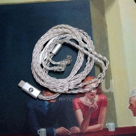 Кабель сменный с ЦАП Dac для Iem наушников Jc Audio 2 Pin Qdc Type C — купить в