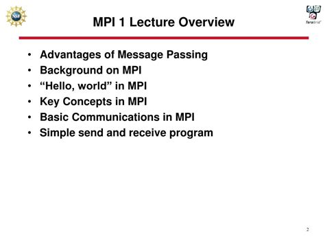 Ppt Message Passing Interface Mpi 1 Powerpoint Presentation Free Download Id 4457535