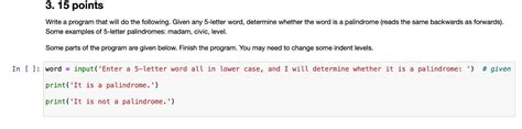 Solved Points Write A Program That Will Do The Chegg Com