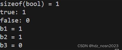 【c语言】stdbool h——有关bool的总结 csdn博客