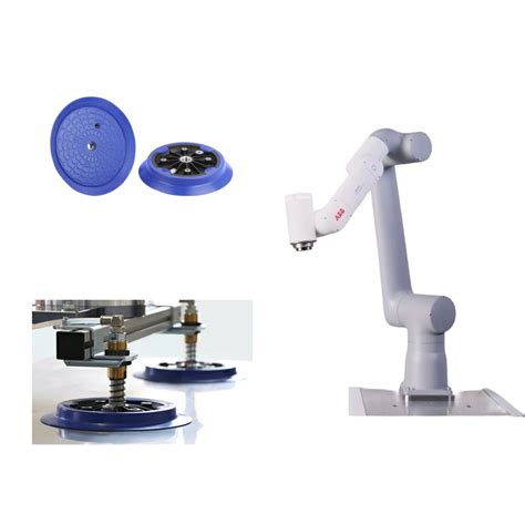 Abb Collaborative Robot Arm Cobot Crb 15000 Gofa 10 With Schmalz Vacuum Suction Cups
