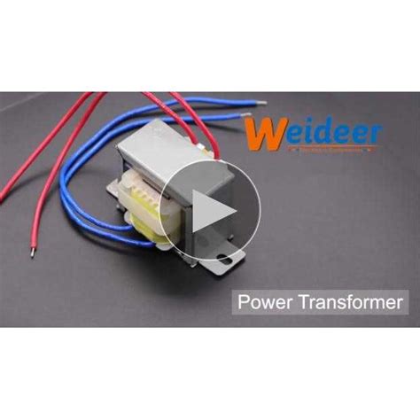 Weideer Input Ac 110v 50 60hz Output Ac 12v 10va Power Transformer Ac