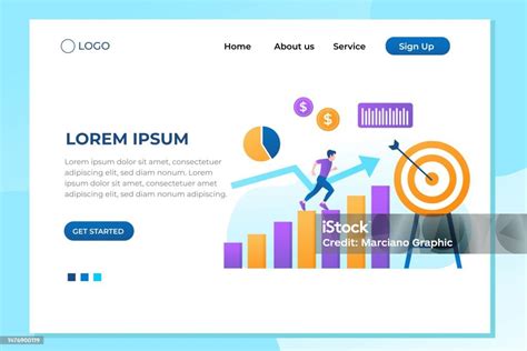 평면 디자인 개념 조직의 성공을 구축하기 위한 팀워크 올바른 마케팅 목표를 설정합니다 웹 사이트 및 모바일 앱에 대 한 벡터 그림입니다 개념에 대한 스톡 벡터 아트 및 기타