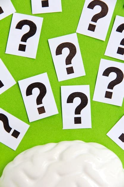 Concepto De Pregunta Foto Premium