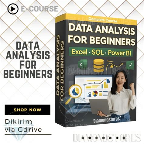 Jual A80 Complete Data Analysis For Beginner Excel Power Bi Sql