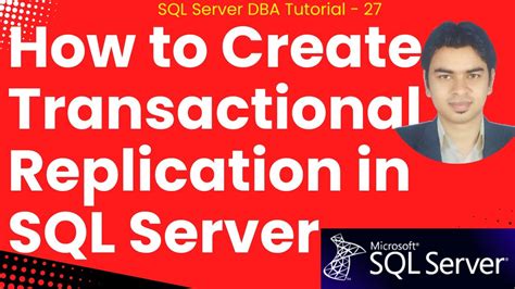 How To Create Transactional Replication In Sql Server Sqlserver