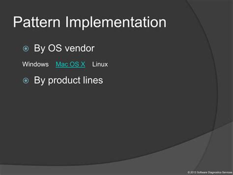 Pattern Based Software Diagnostics Ppt