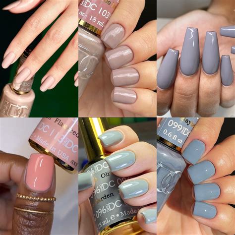 Shop Top 6 Trending Neutral Fall Colors Gel And Polish Set